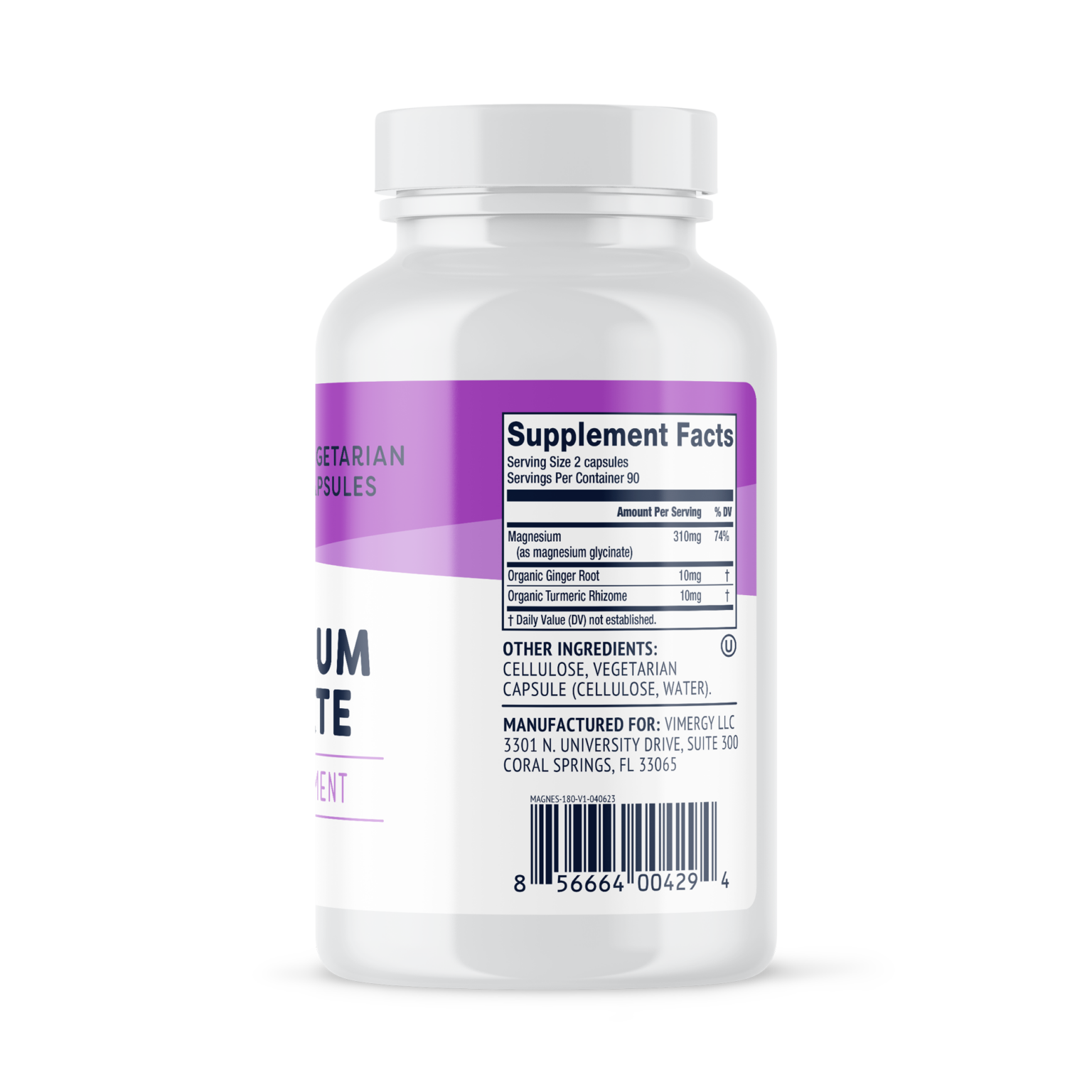 Vimergy Magnesium Glycinate - Flower of Life